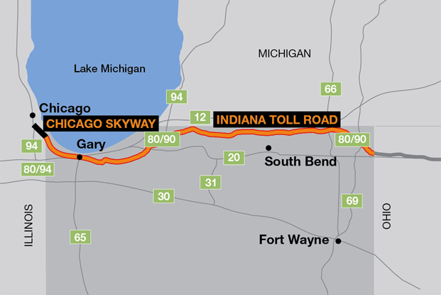Indiana Toll Road Logo